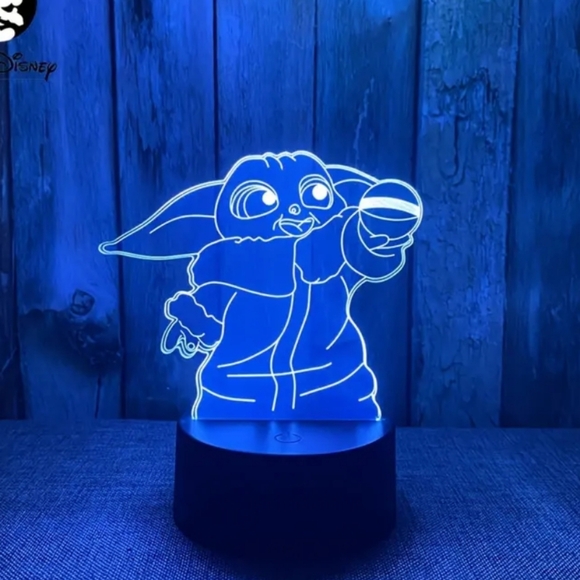 Accents | New Yoda Led Night Light Usb And Battery | Poshmark